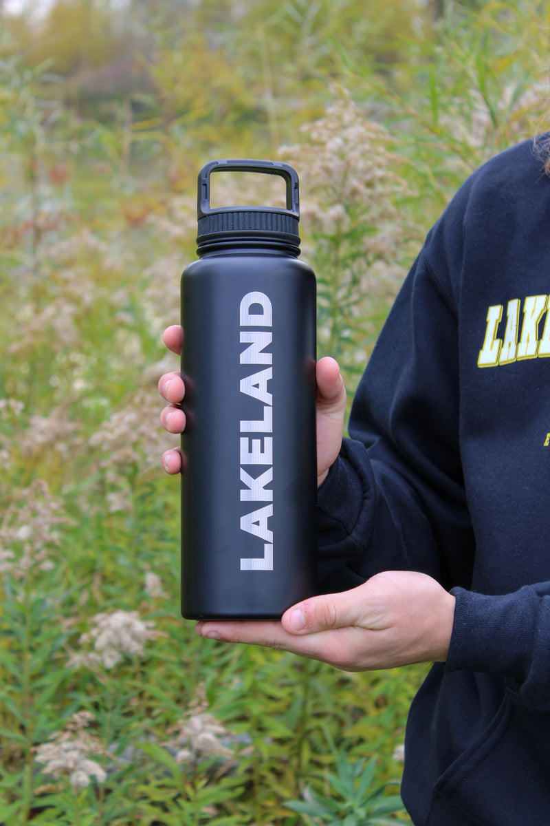 Black Growler Water Bottle – Musko's Campus Shop